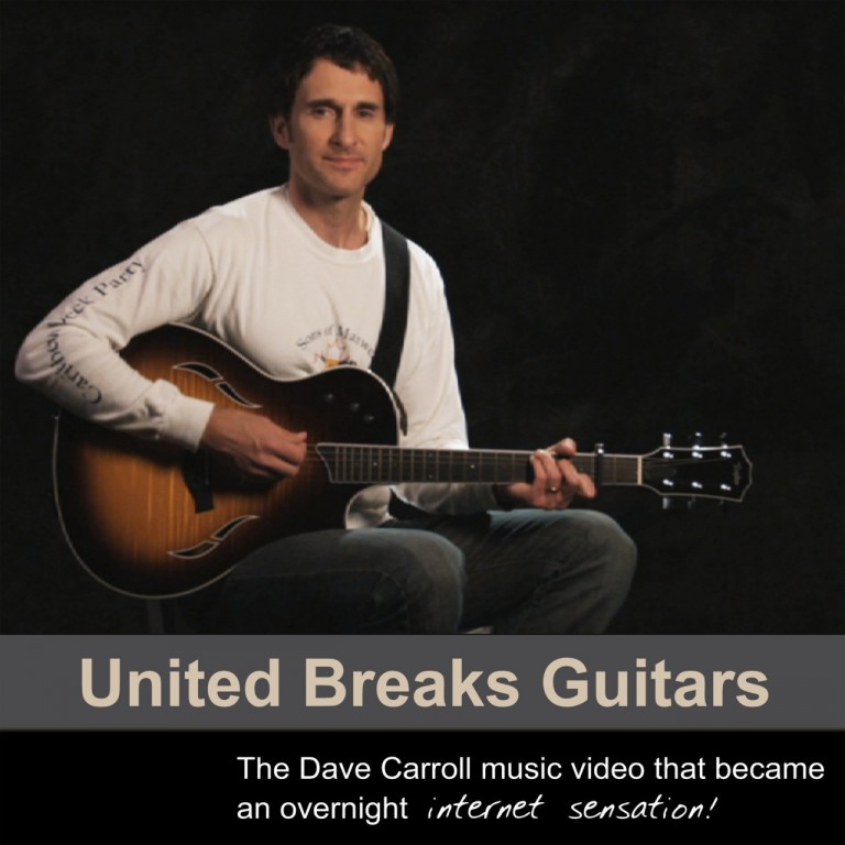 United Breaks Guitars - Dave Carroll | An award winning singer ...